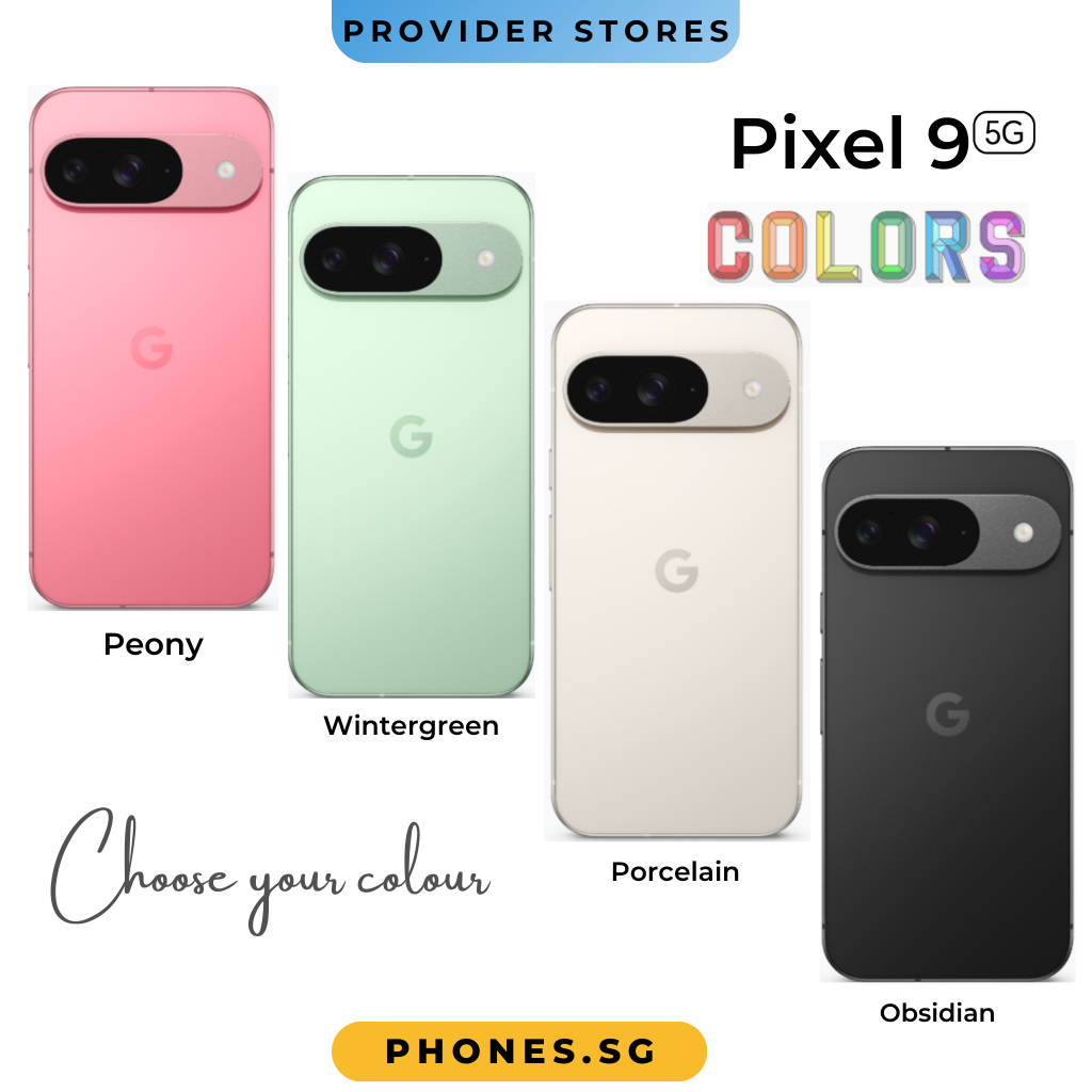 NEW Google Pixel 9 5G (6.3-inch/ 50MP Wide/ 120Hz OLED) Mobile Phone ...