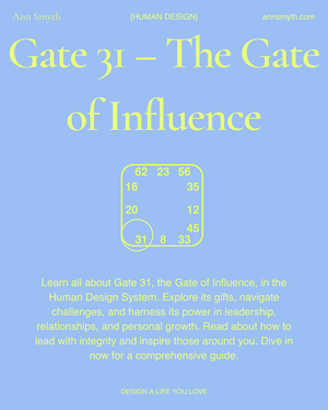 Gate 31 – The Gate of Influence Human Design