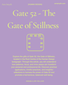 Gate 52 - The Gate of Stillness Human Design