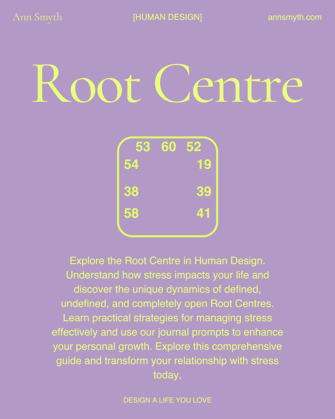 The Root Centre in Human Design