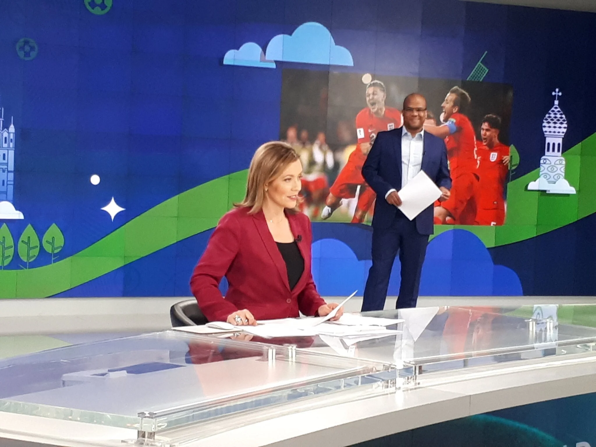 TV work — Maria Ramos