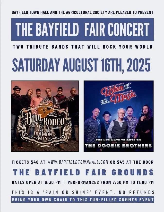 Upcoming Events — Village of Bayfield