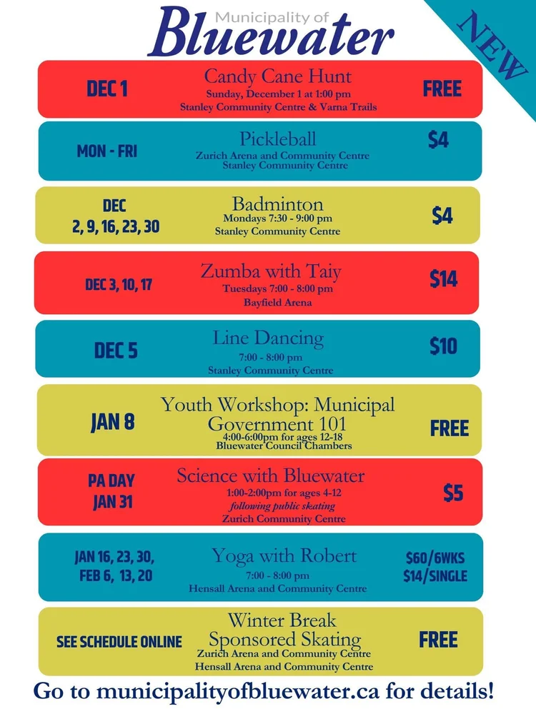 Upcoming Events — Village of Bayfield