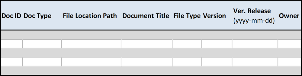 Document Index, part 3 — Quality TLC Landing Page