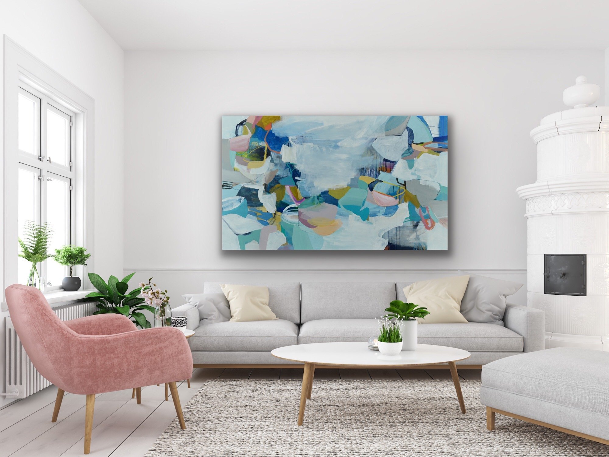 Cat Tesla Abstract Art | Abstract Expressionist Paintings — CAT TESLA ...