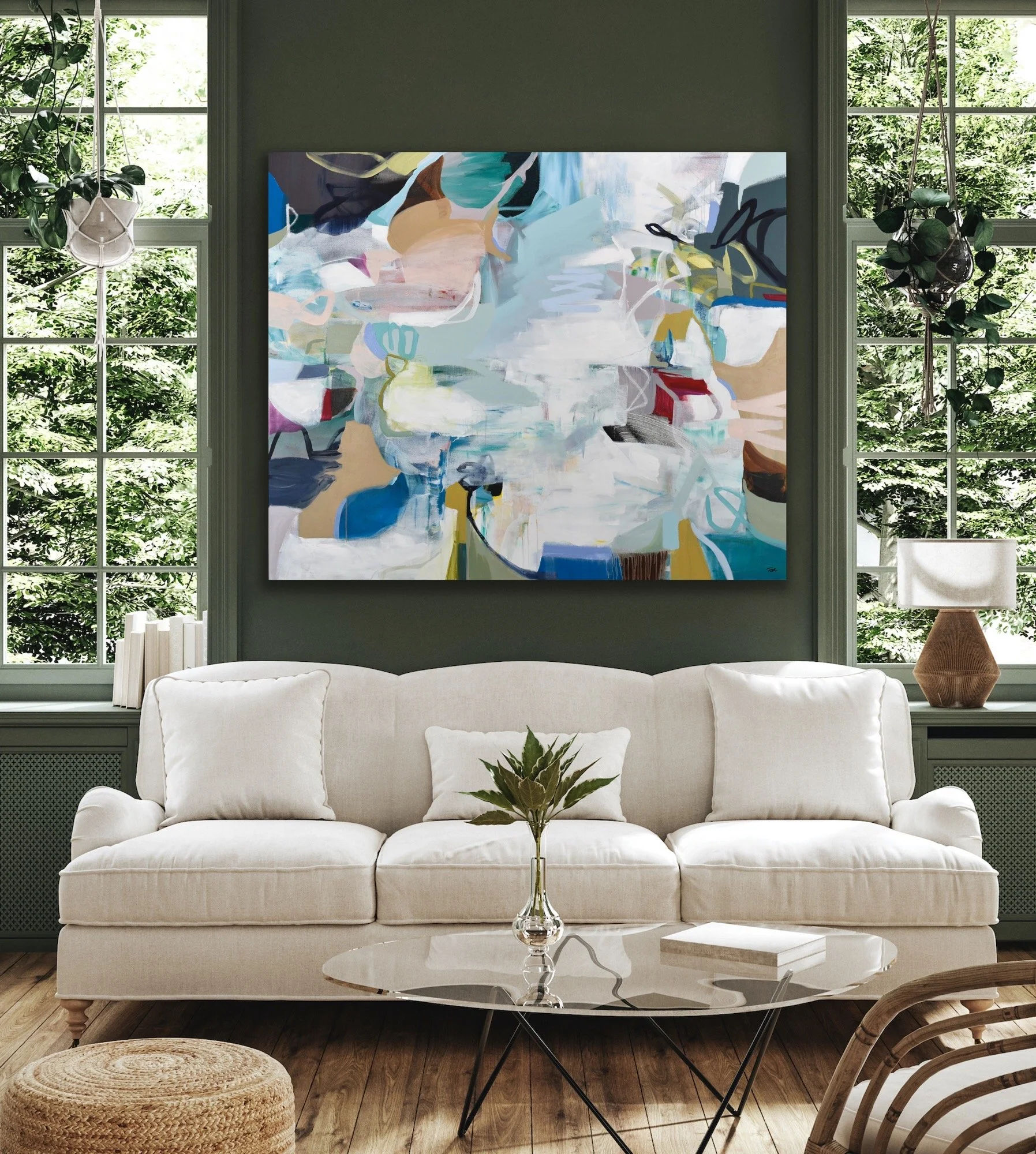 Cat Tesla Abstract Art | Abstract Expressionist Paintings — CAT TESLA ...