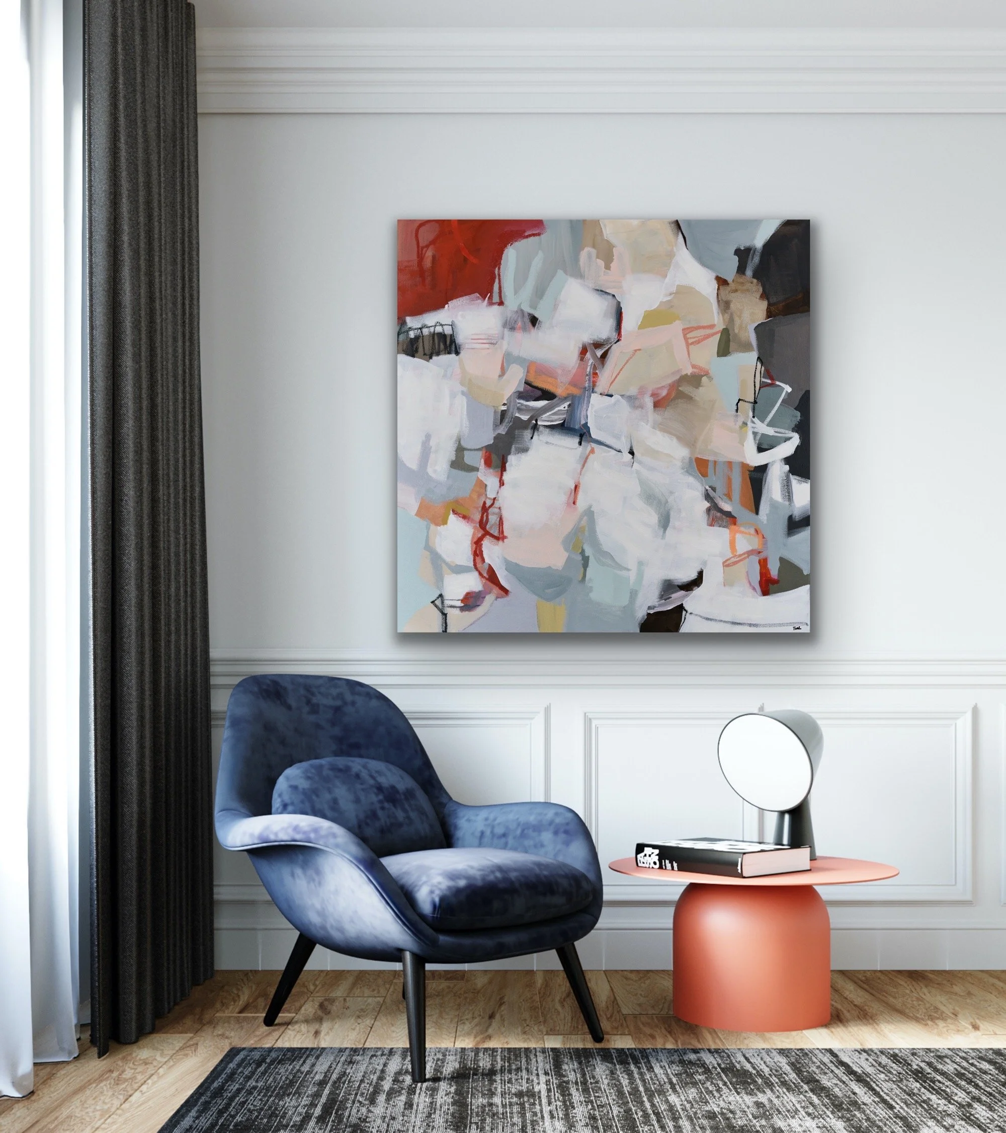 Cat Tesla Abstract Art | Abstract Expressionist Paintings — CAT TESLA ...