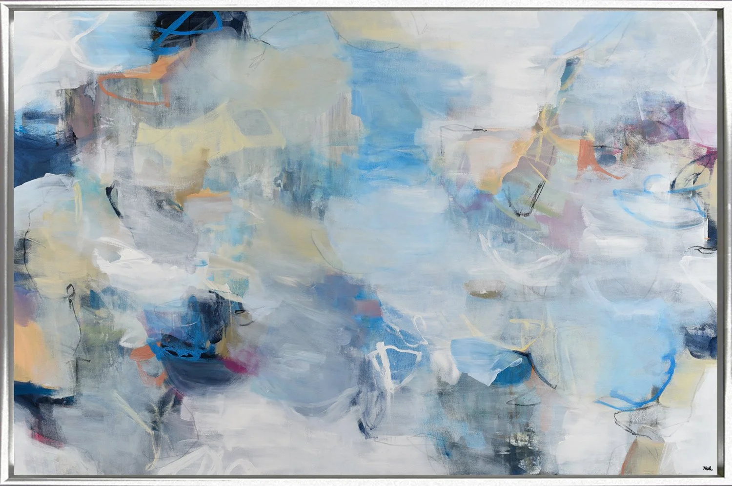 Cat Tesla Abstract Art | Abstract Expressionist Paintings — CAT TESLA ...