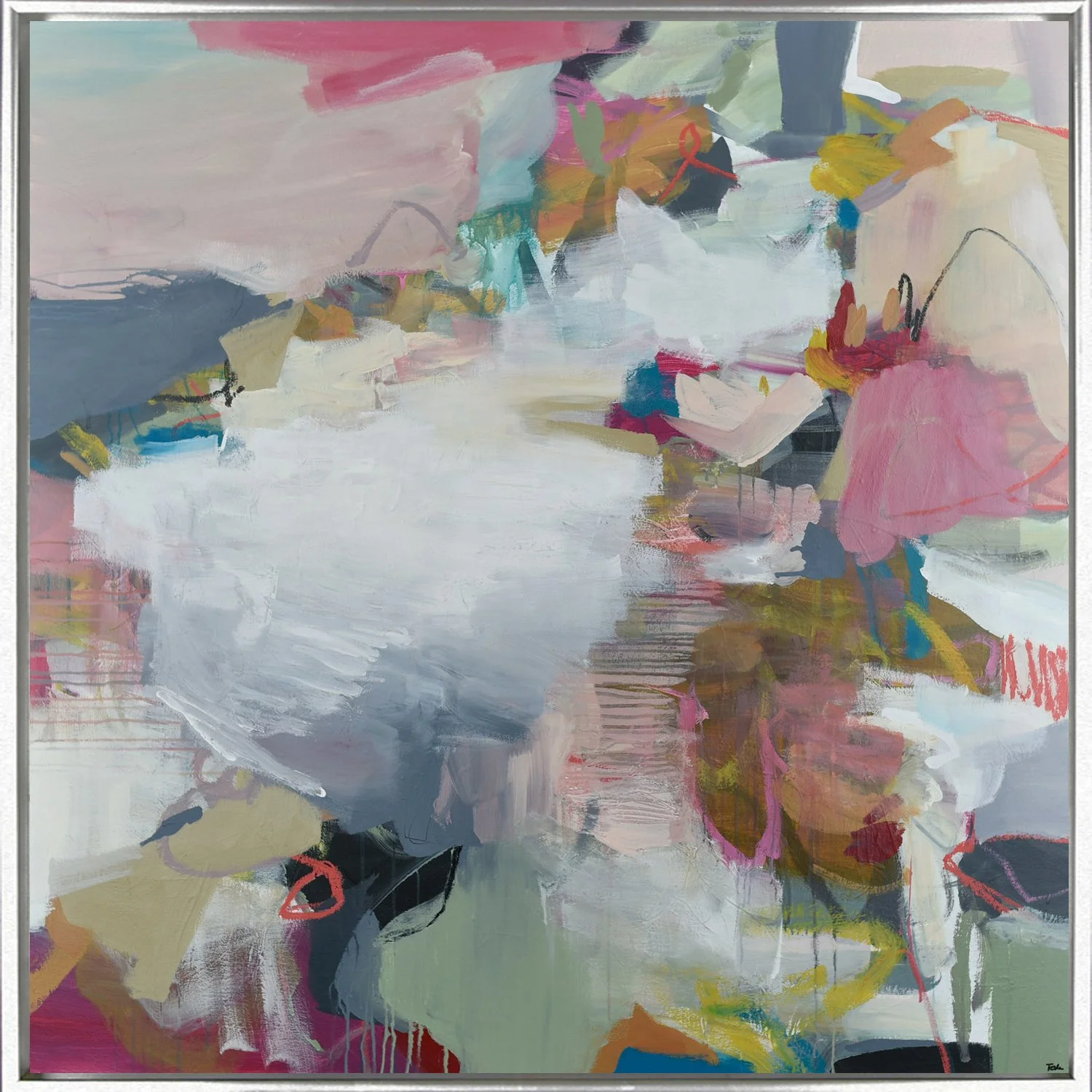 Cat Tesla Abstract Art | Abstract Expressionist Paintings — CAT TESLA ...