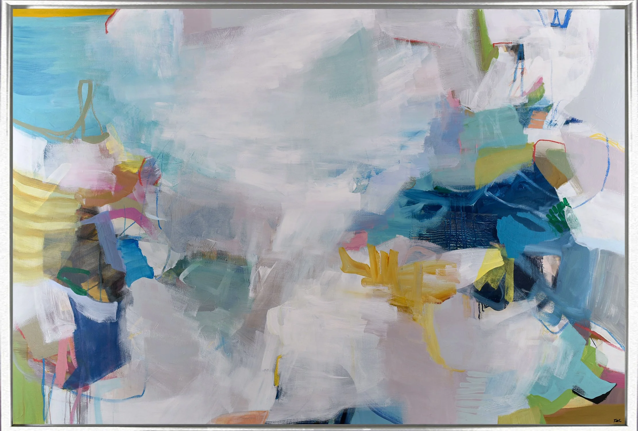 Cat Tesla Abstract Art | Abstract Expressionist Paintings — CAT TESLA ...