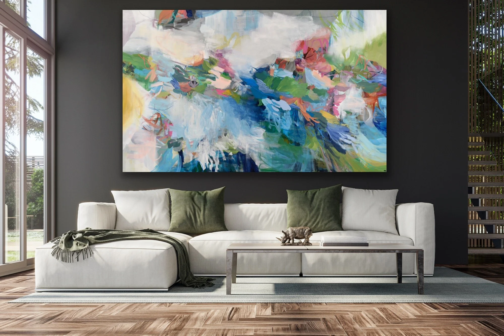 Cat Tesla Abstract Art | Abstracting Nature — CAT TESLA FINE ART