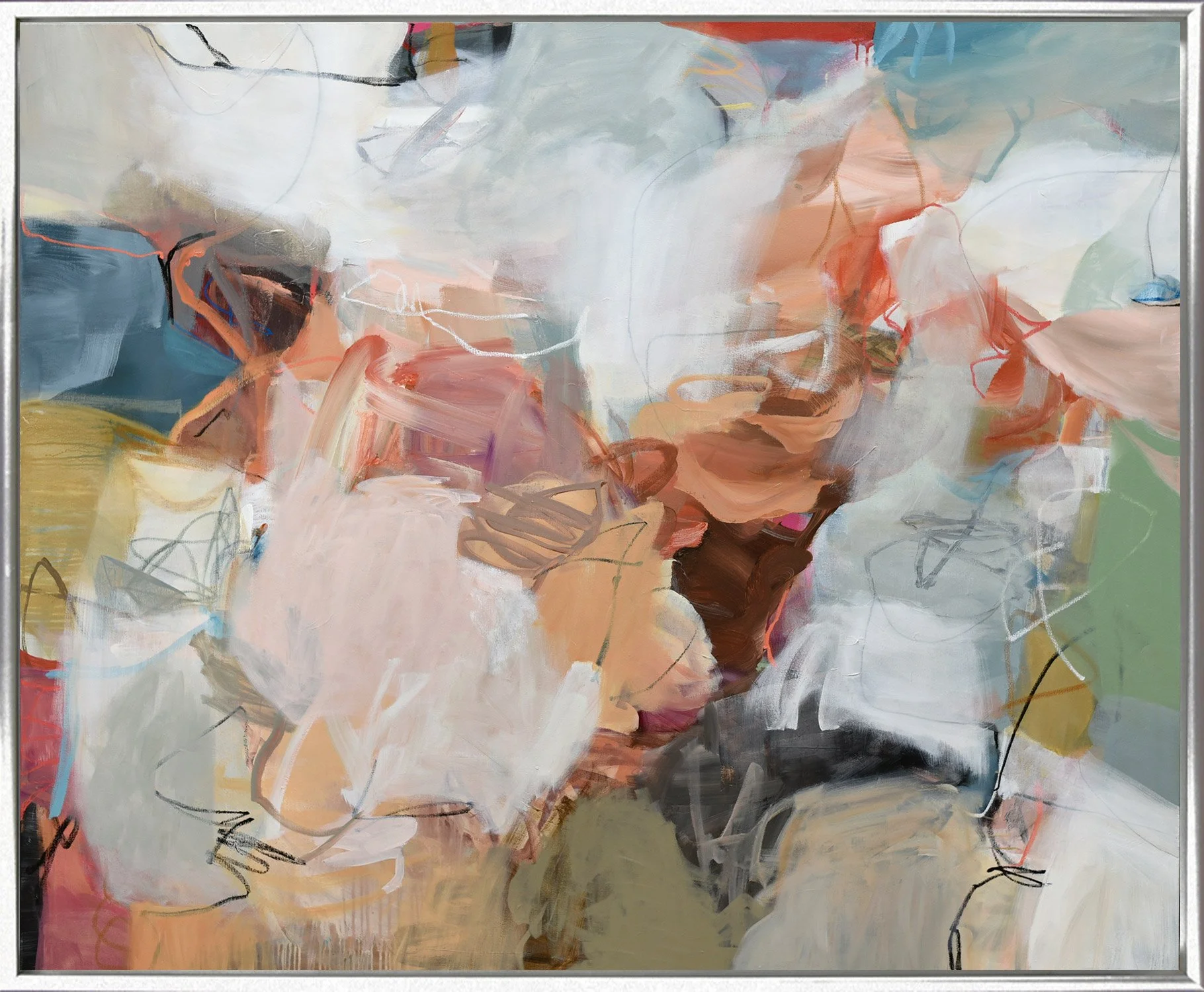 Cat Tesla Abstract Art | Abstract Expressionist Paintings — CAT TESLA ...