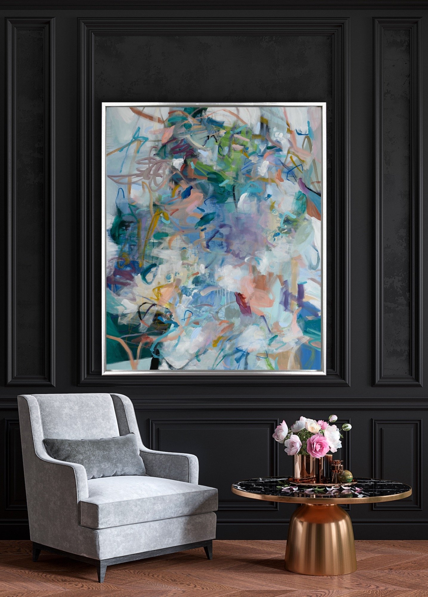 Cat Tesla Abstract Art | Abstract Expressionist Paintings — CAT TESLA ...