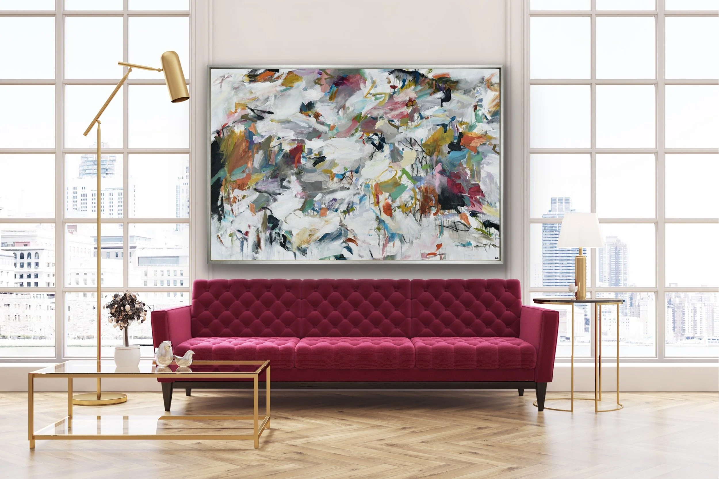 Cat Tesla Abstract Art | Abstract Expressionist Paintings — CAT TESLA ...