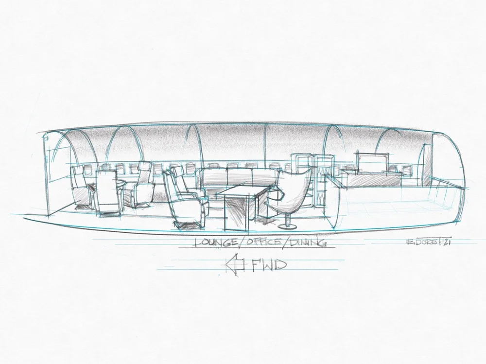 Edése Doret: Inside the Mind-Boggling World of Private Jet Design — The ...