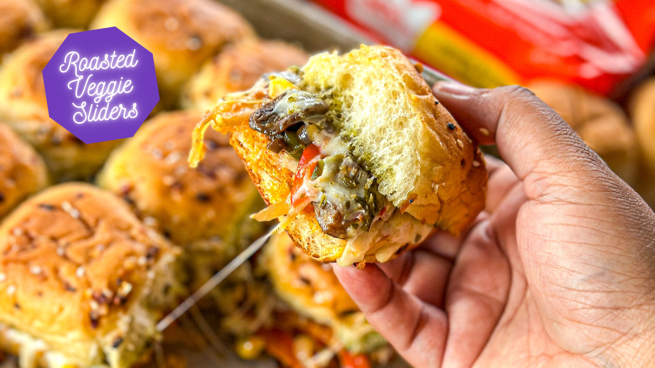 Roasted Veggie Sliders — The Global Vegetarian