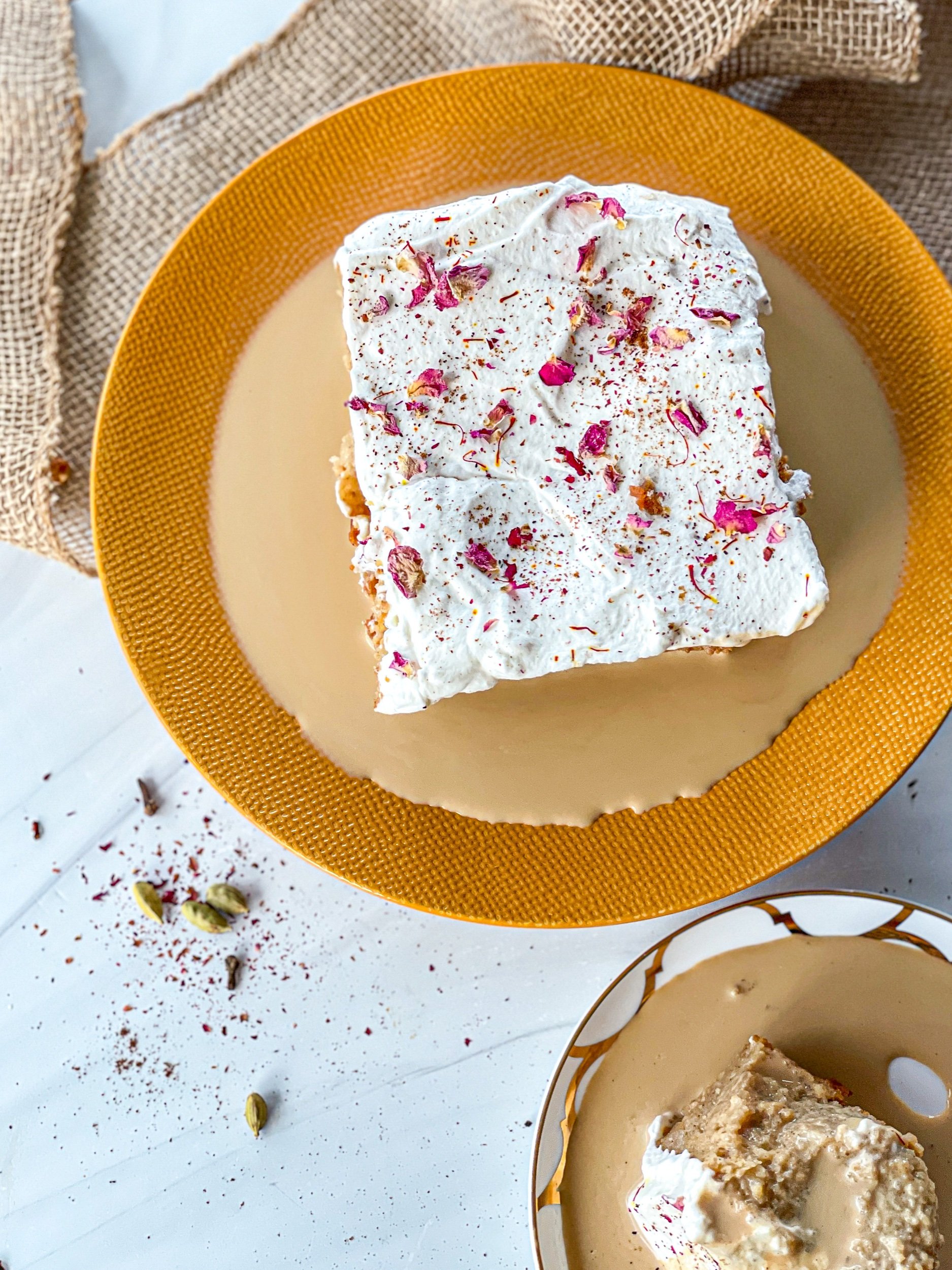 Masala Chai Tres Leches — The Global Vegetarian