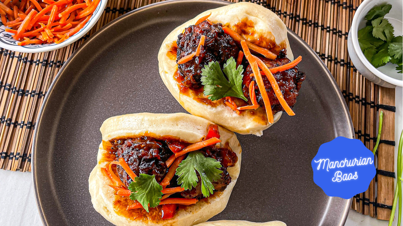 Manchurian Baos — The Global Vegetarian