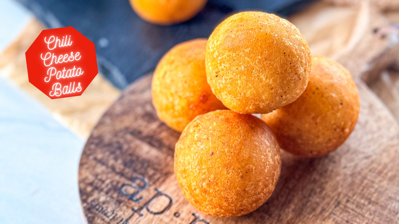 Chili Cheese Potato Balls- A delicious Vegetarian appetizer to try ...
