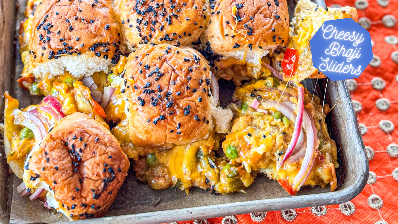 Make Pav Bhaji into sliders with these Cheesy Bhaji Sliders — The ...