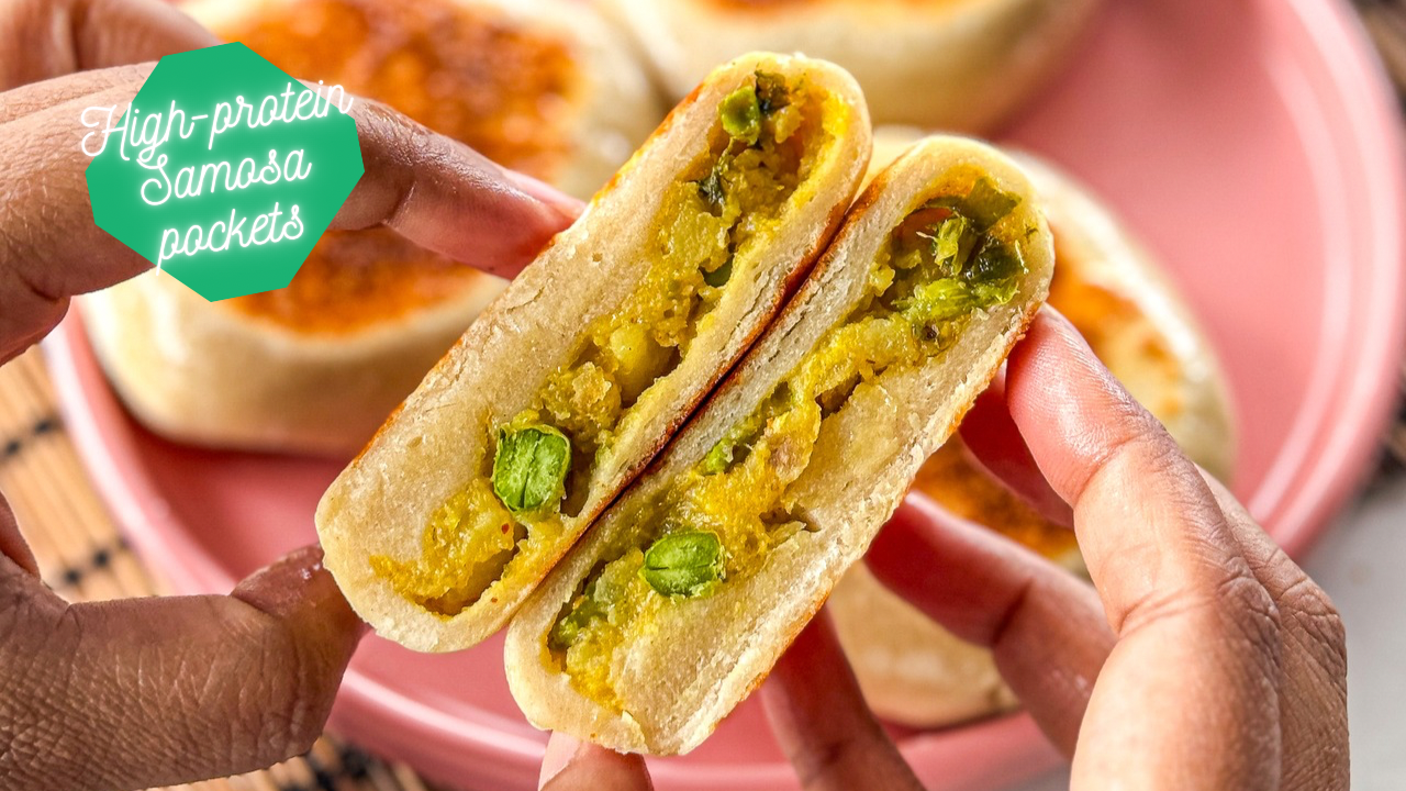 High Protein Samosa Pockets - A high-protein vegetarian snack — The ...