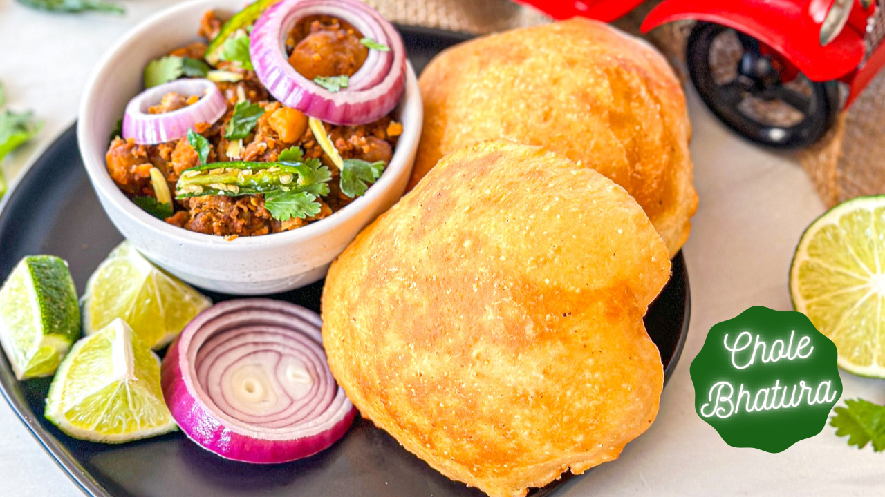 Best Chole Bhature/Chola Bhatura — The Global Vegetarian