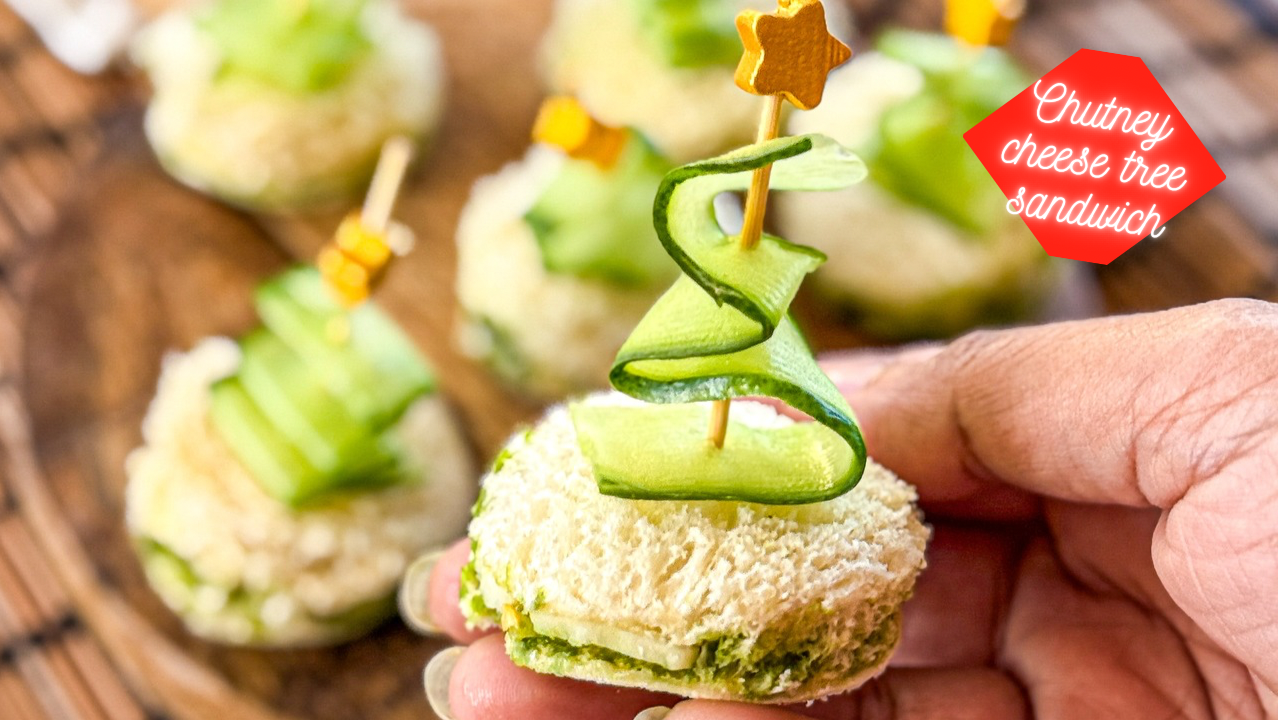 Festive Chutney Cheese Christmas Tree Sandwiches: A Fun and Flavorful ...