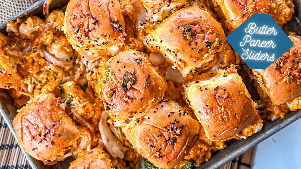 Butter Paneer Sliders with Garlic Naan Topping: The Ultimate ...