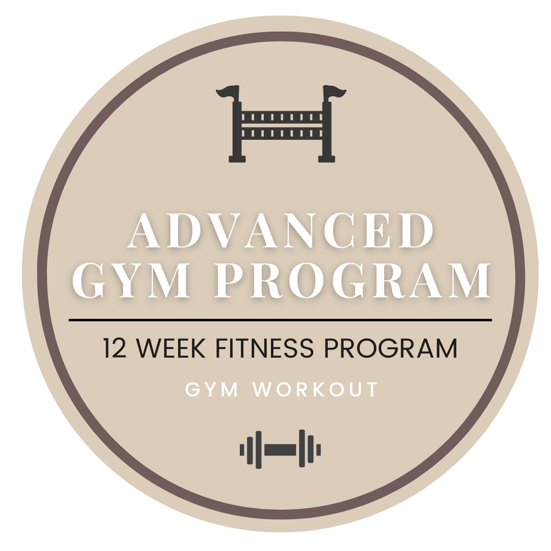 12 Week Beginner Gym Program for Equestrians — Haybales & Barbells