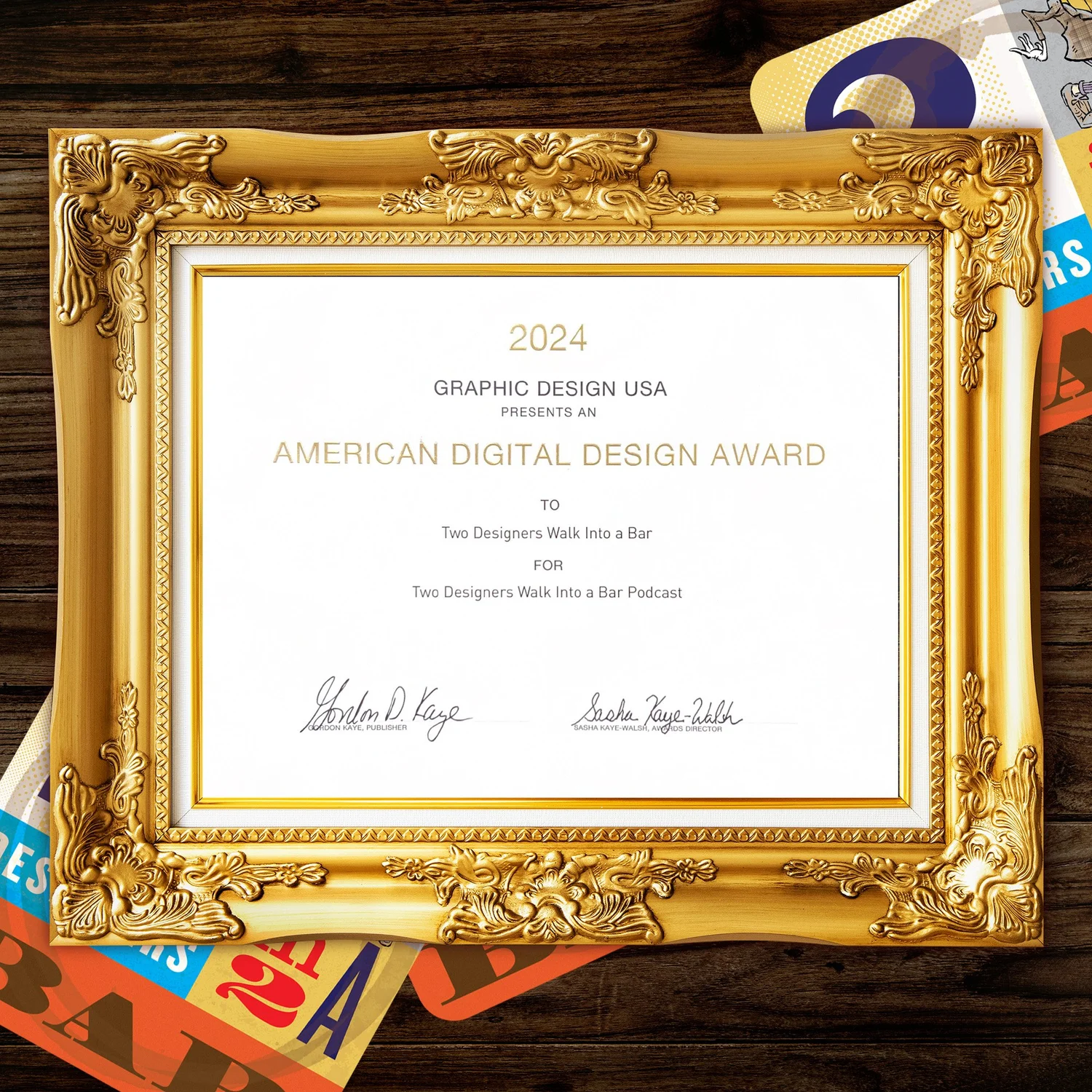 Two Designers Walk Into a Bar Podcast Wins GDUSA’s Digital Design Award ...