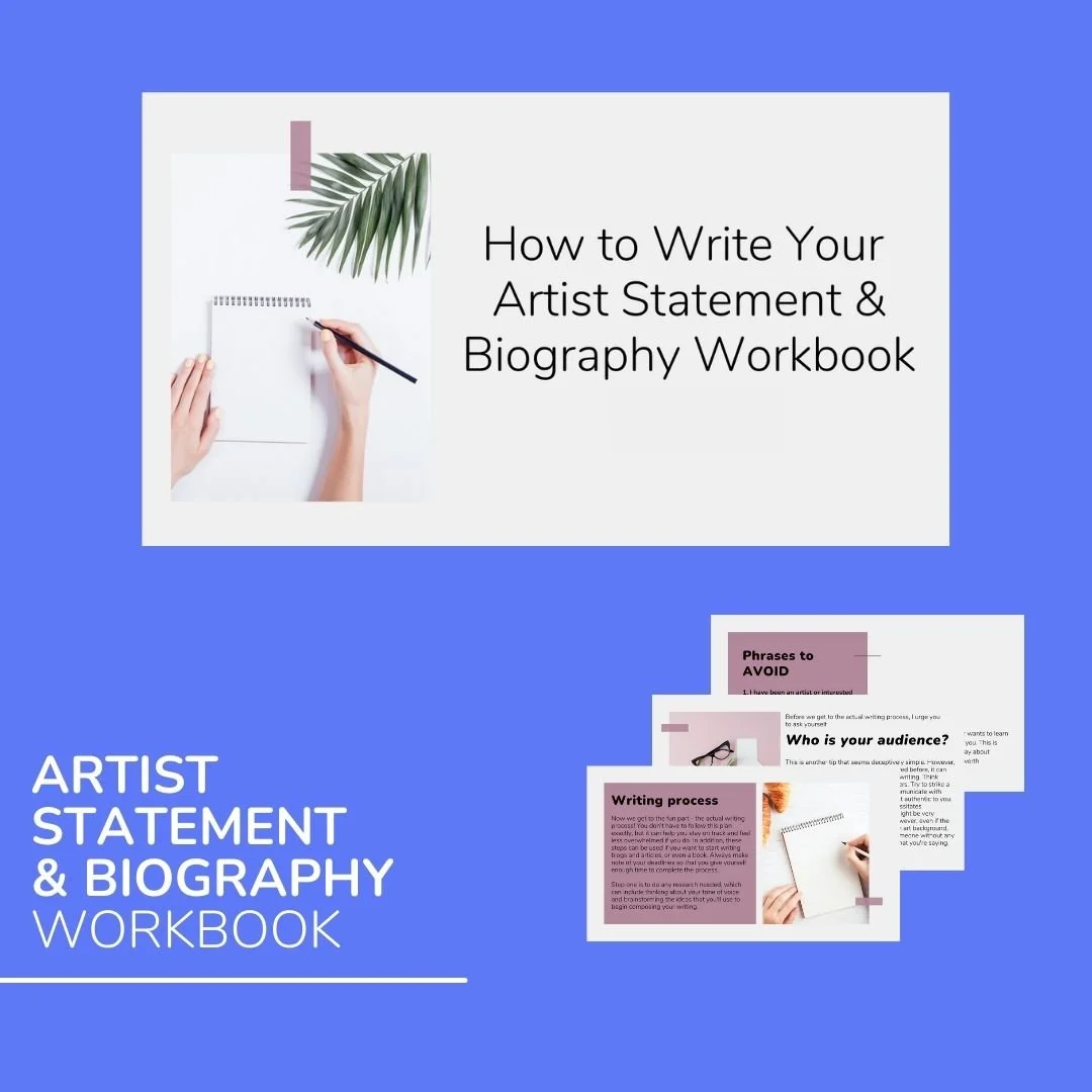 Pitch Writing Guide for Artists — Alicia Puig