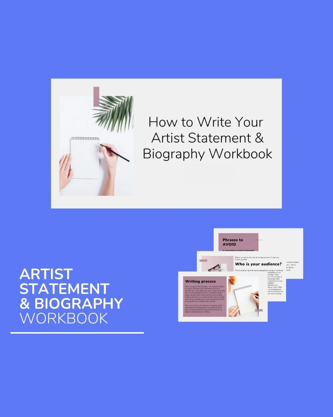 Pitch Writing Guide for Artists — Alicia Puig