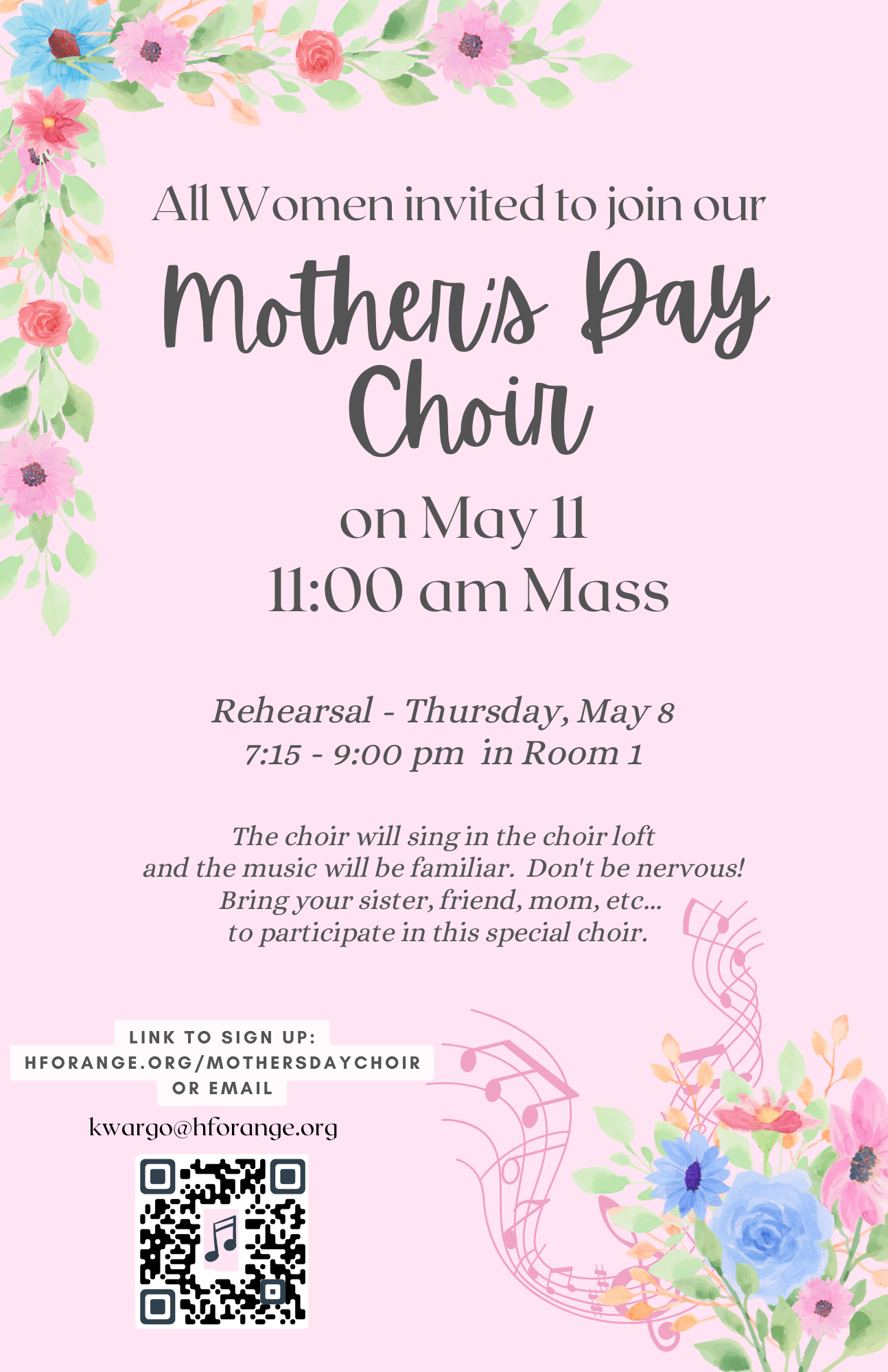Parish Choir — Holy Family Catholic Church