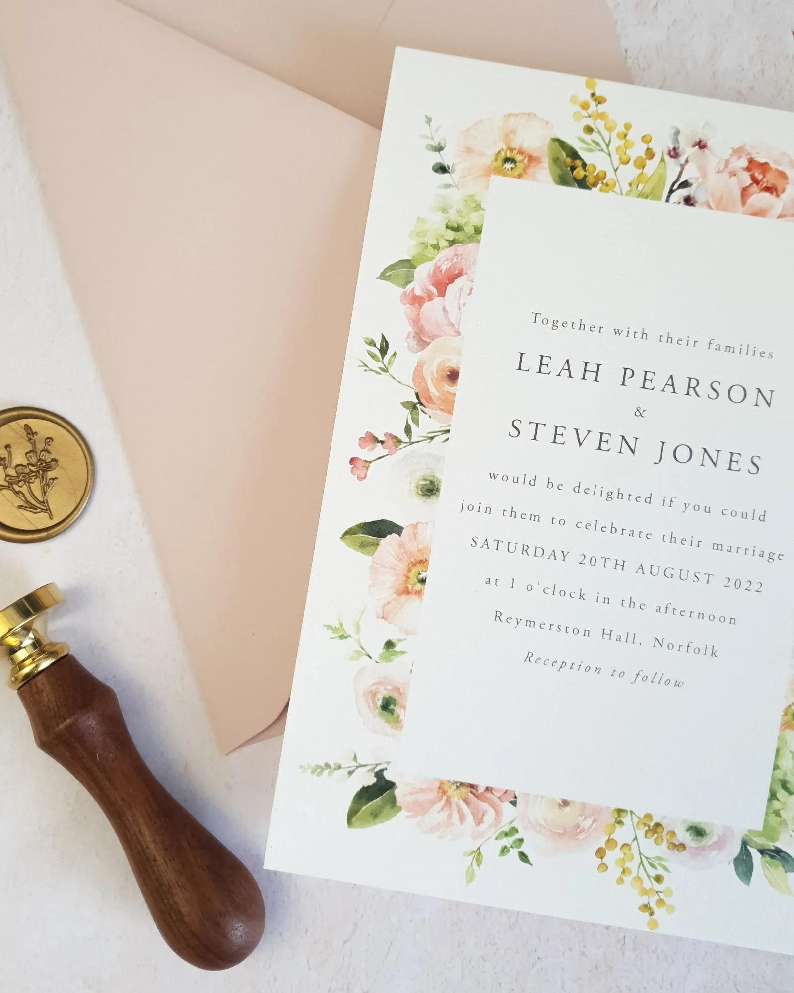 Beautiful Wedding Invitations | Silk & Ink Designs
