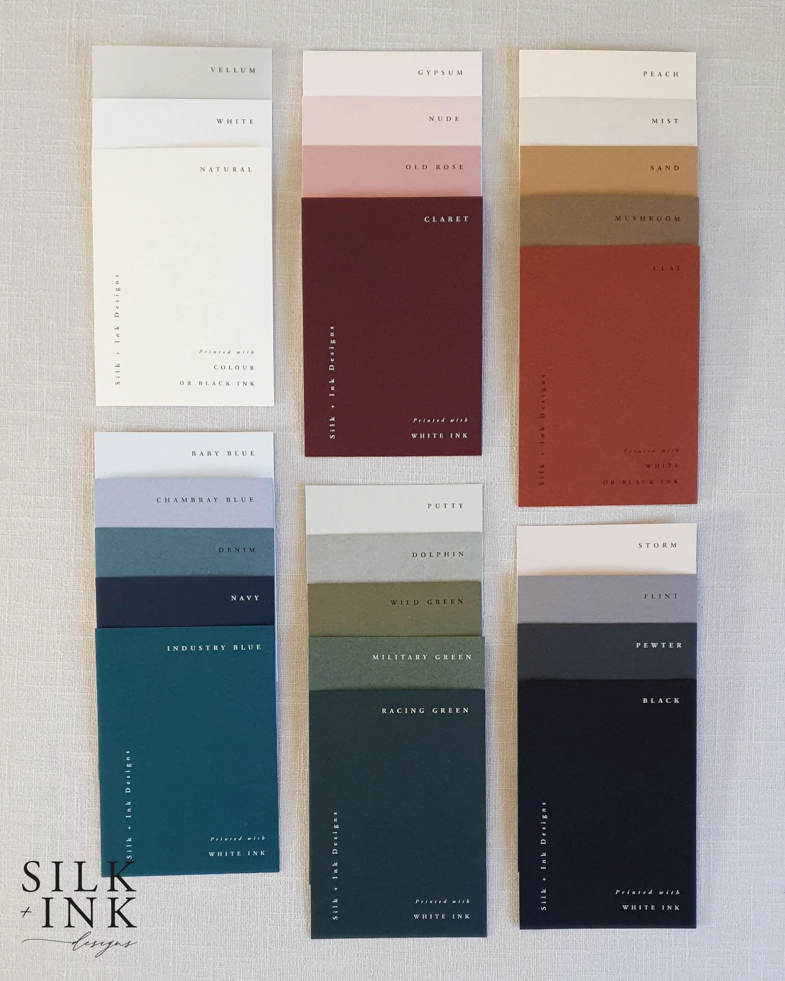 Save the Date - Hedgerow | Silk & Ink Designs