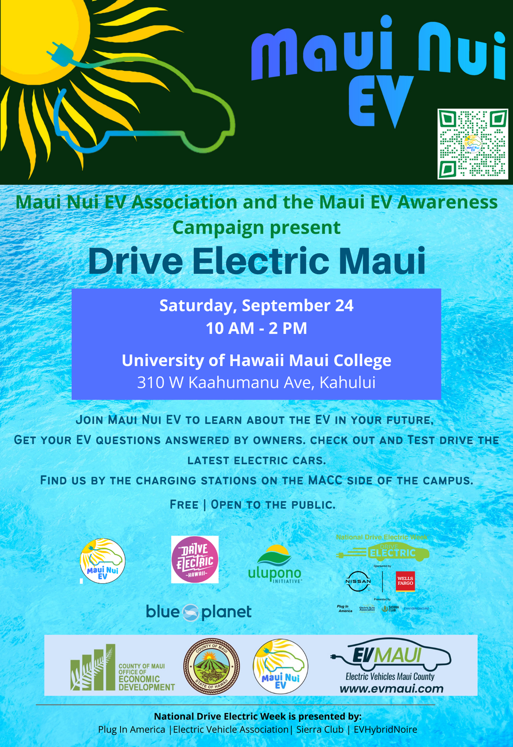Maui Nui EV — Hawaii Electric Vehicle Association