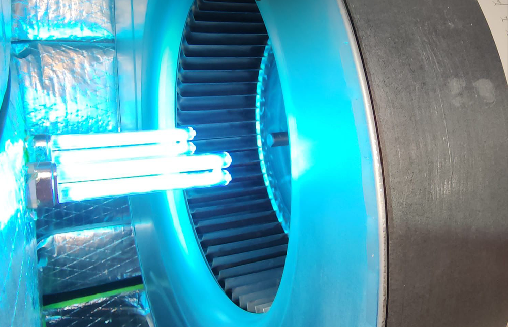 UV-Light installation — Pure Air