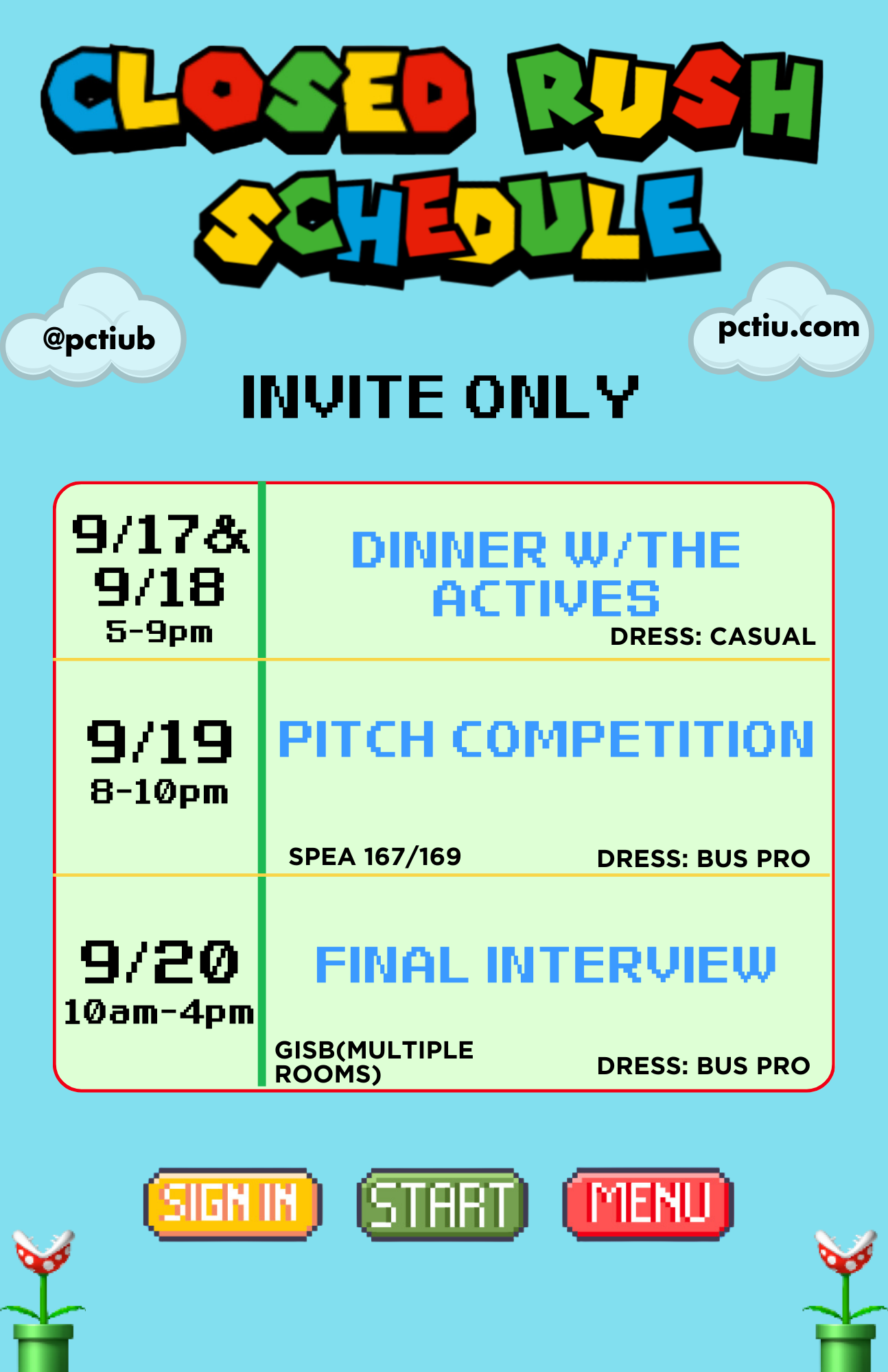 Rush Guide — PHI CHI THETA