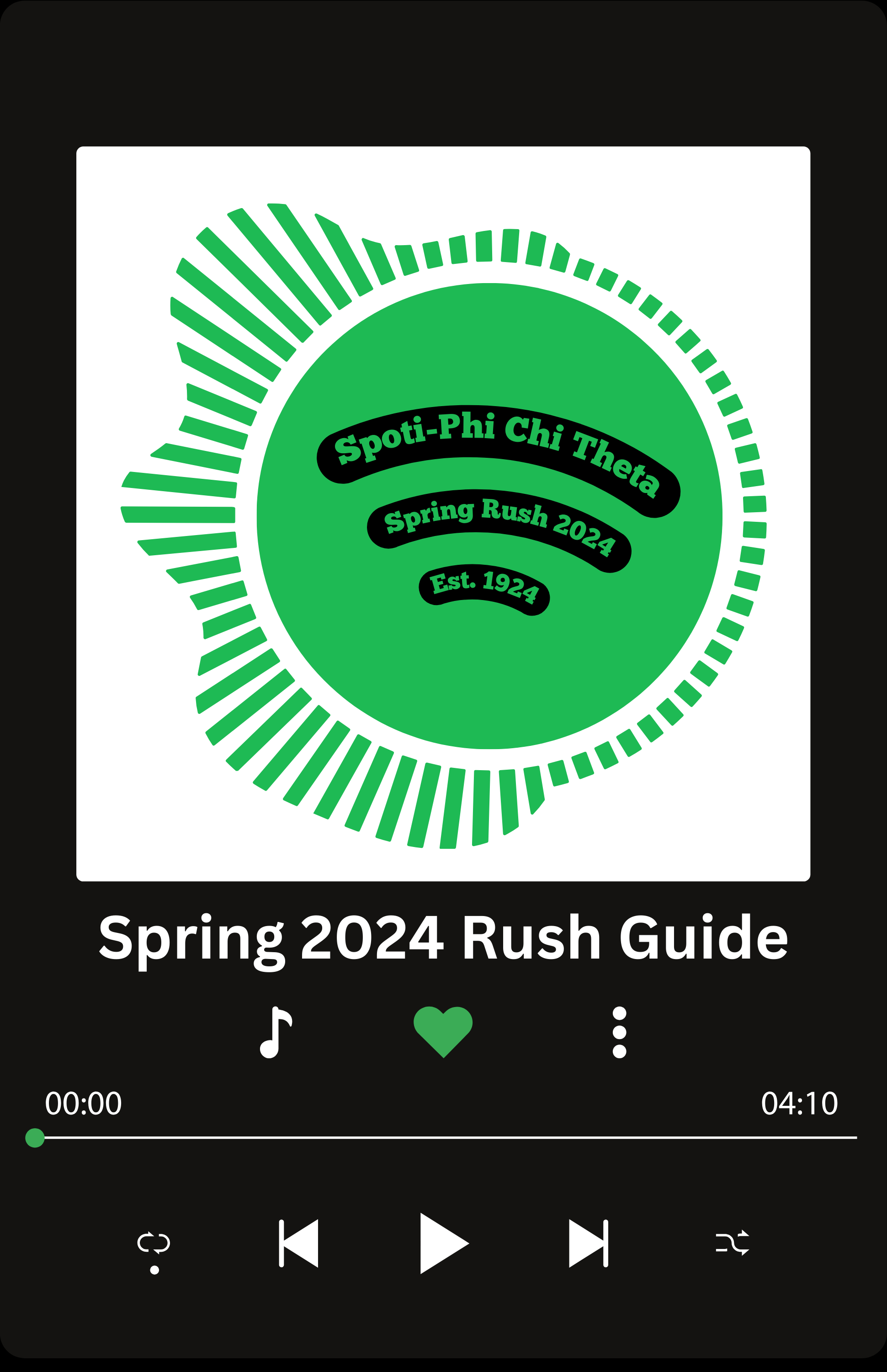 Rush Guide — PHI CHI THETA