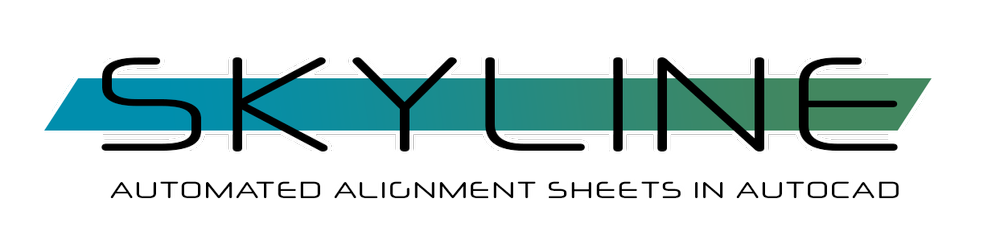 Skyline - Alignment Sheet Generation in AutoCAD — Blue Sky Evolution