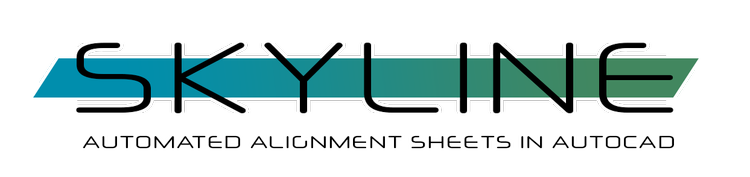 Skyline - Alignment Sheet Generation in AutoCAD — Blue Sky Evolution