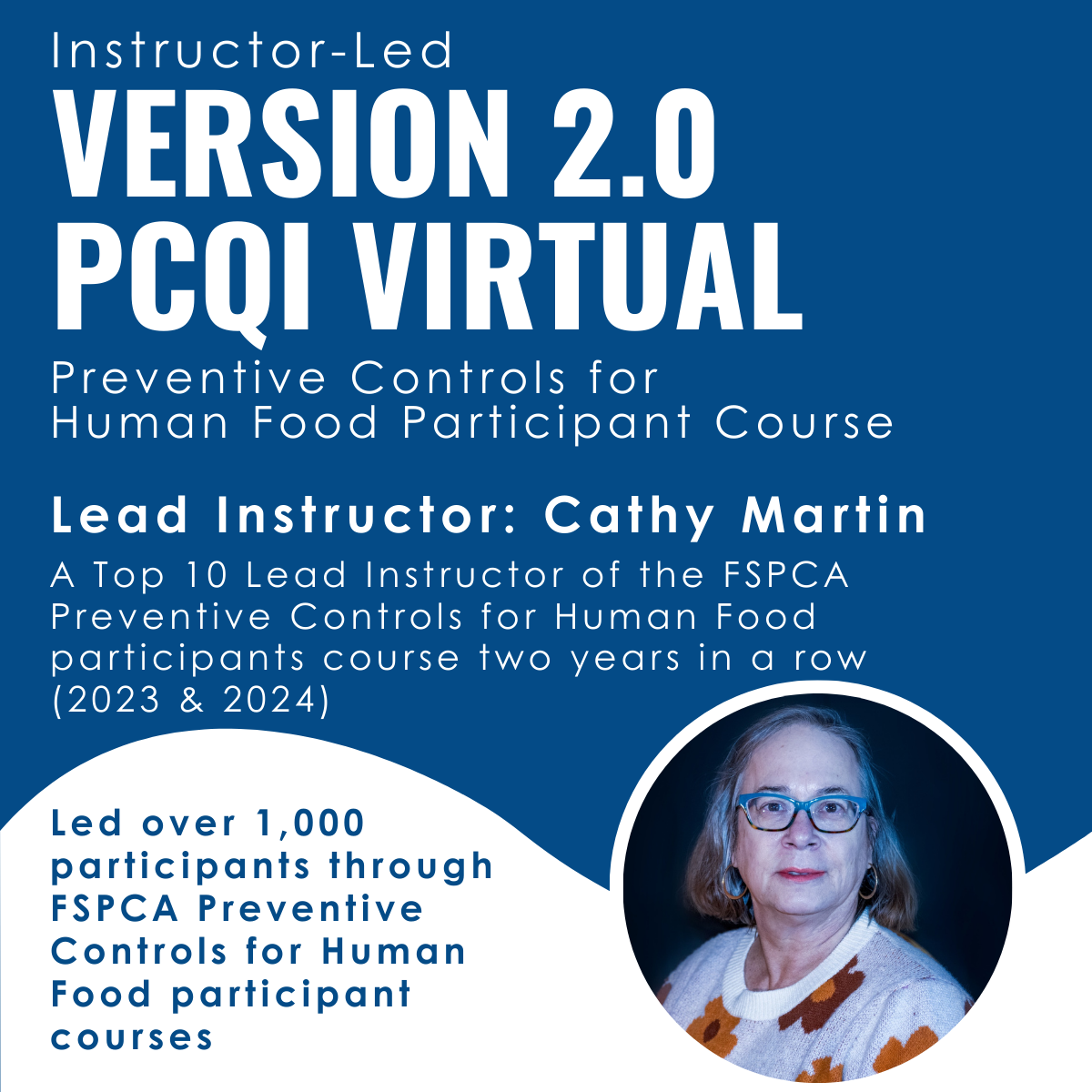 FSPCA ONLINE INSTRUCTOR-LED PREVENTIVE CONTROLS FOR HUMAN FOOD V2.0 ...
