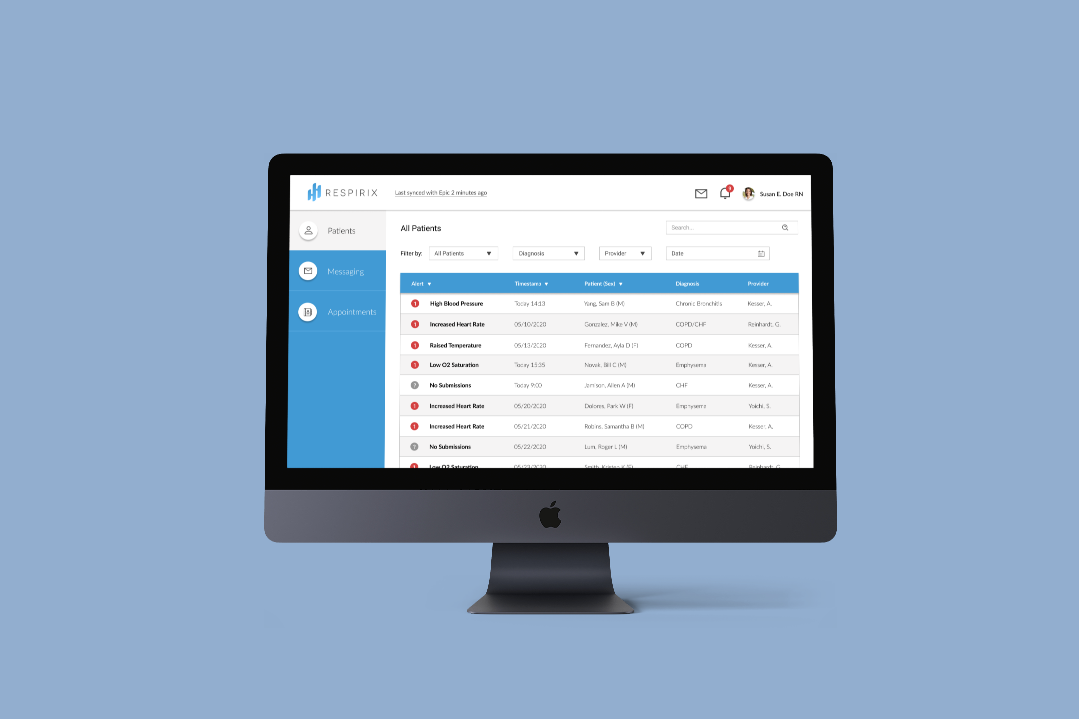 Respirix — James Rothbart - UX Designer