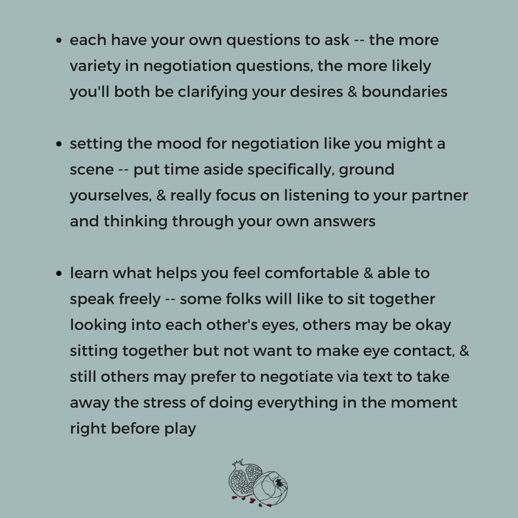 negotiation skills & tips — Unearthed Pleasures