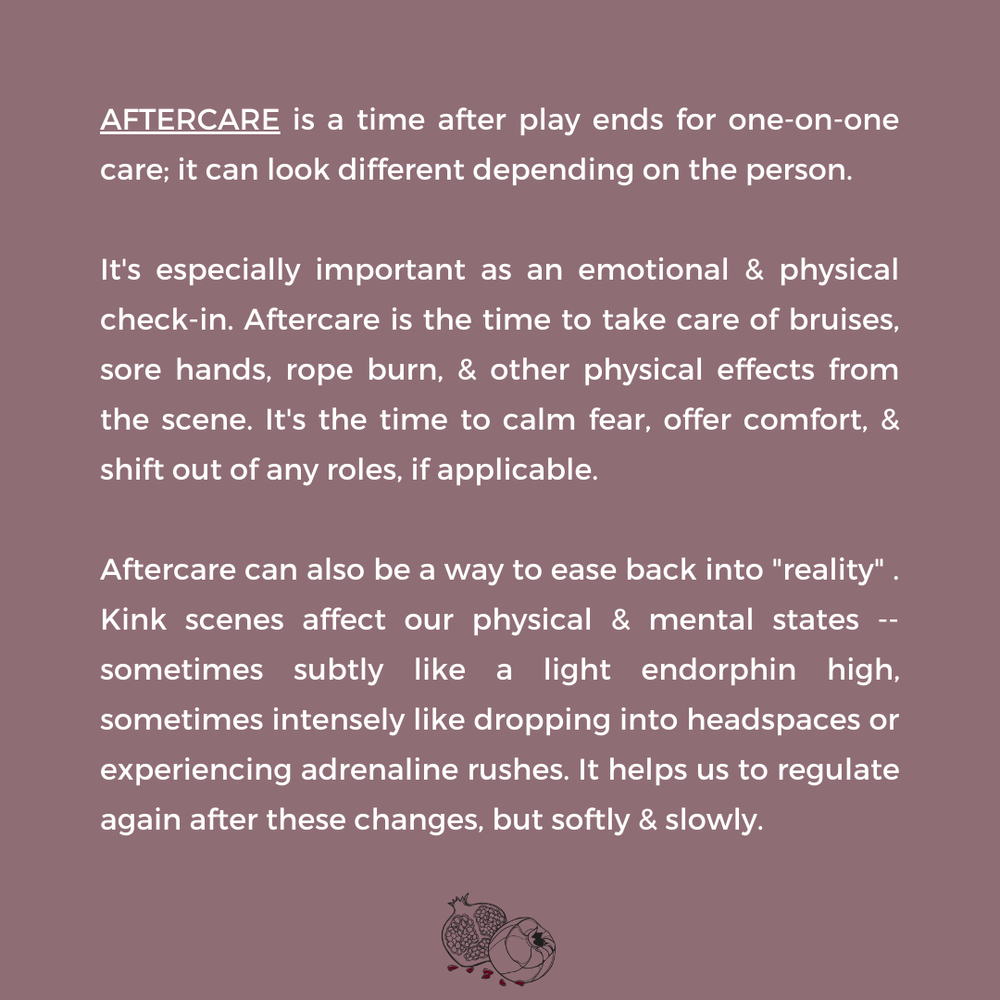 aftercare tips — Unearthed Pleasures