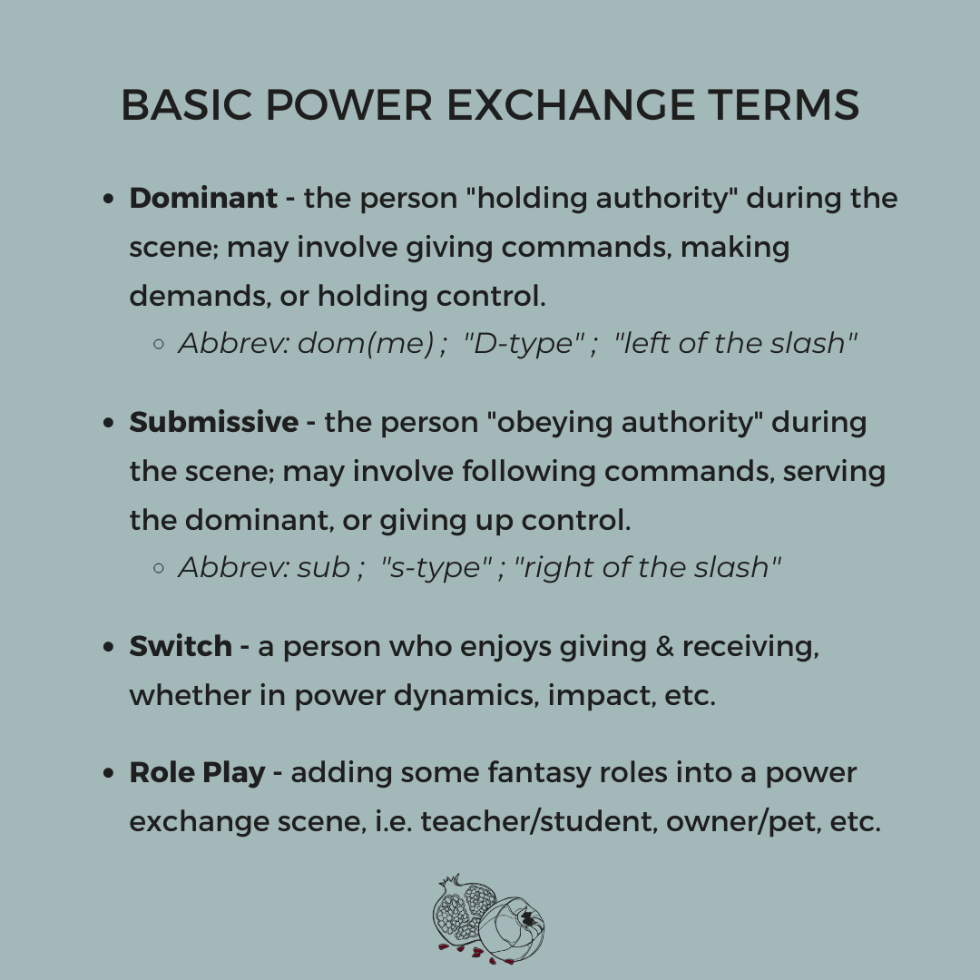 basics of D/s — Unearthed Pleasures