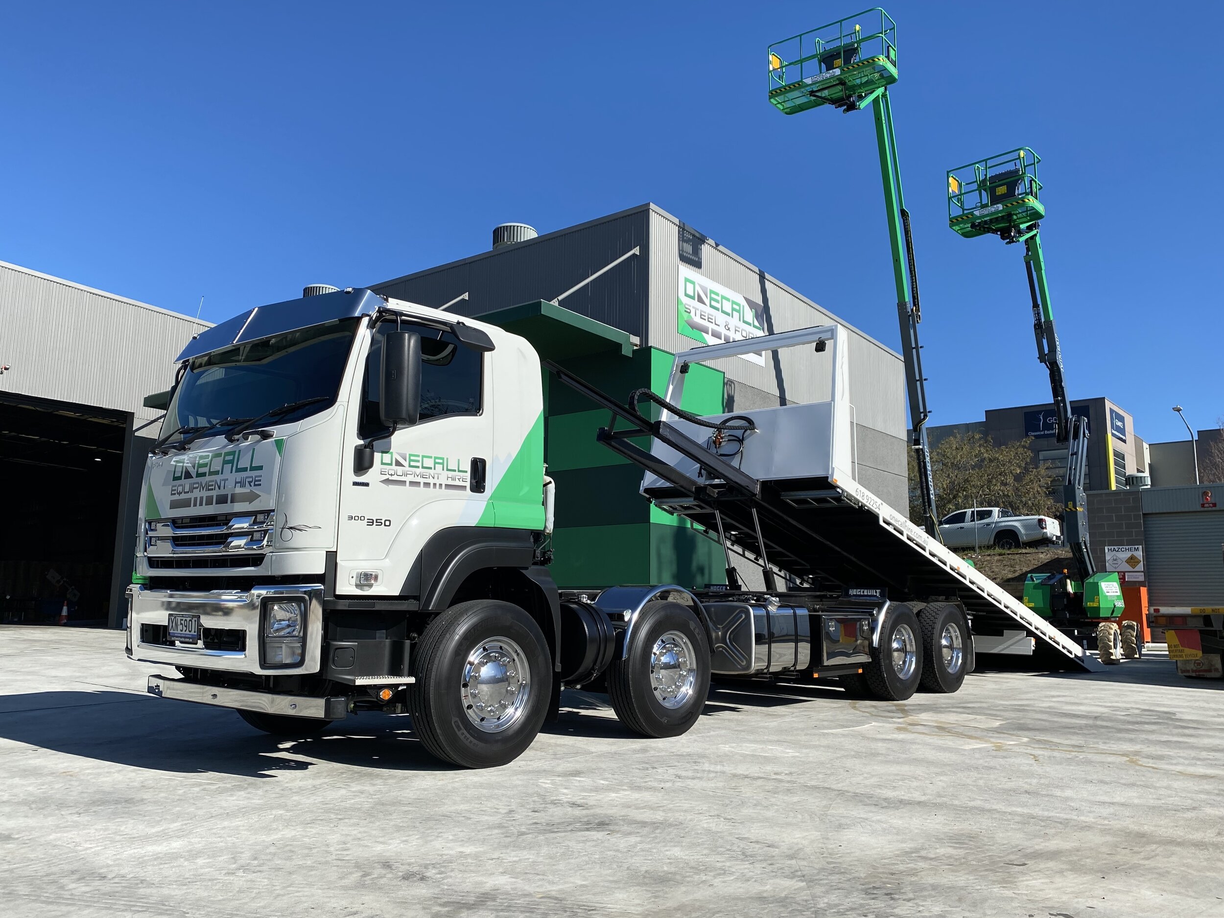 Tilt Tray Towing — Onecall Steel & Form