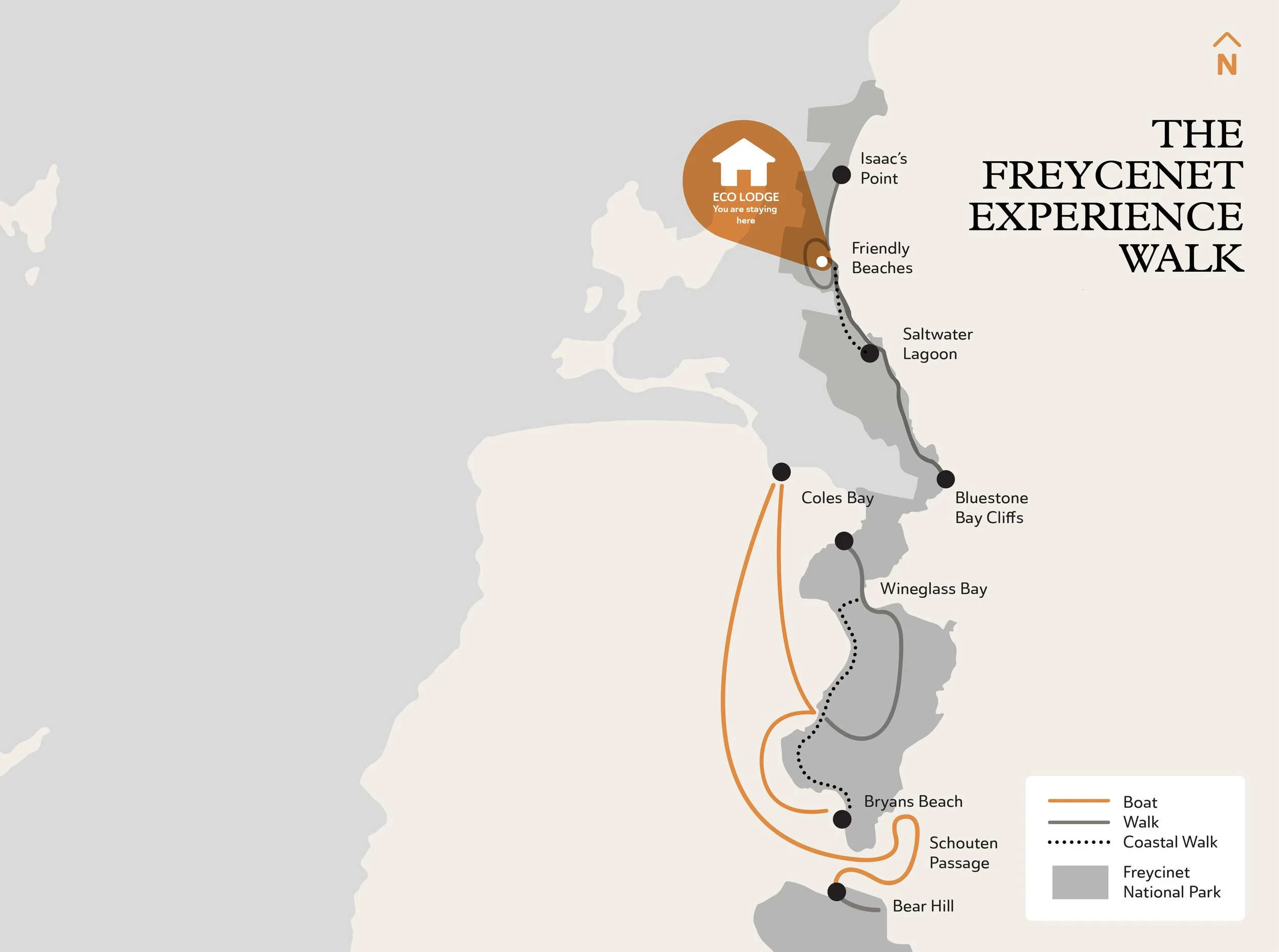 Walking Tour in Tasmania | Freycinet Experience Walk