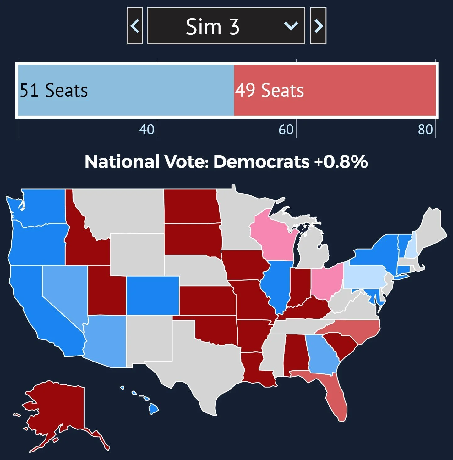 Senate 2022 Election - National Forecast — Race to the WH
