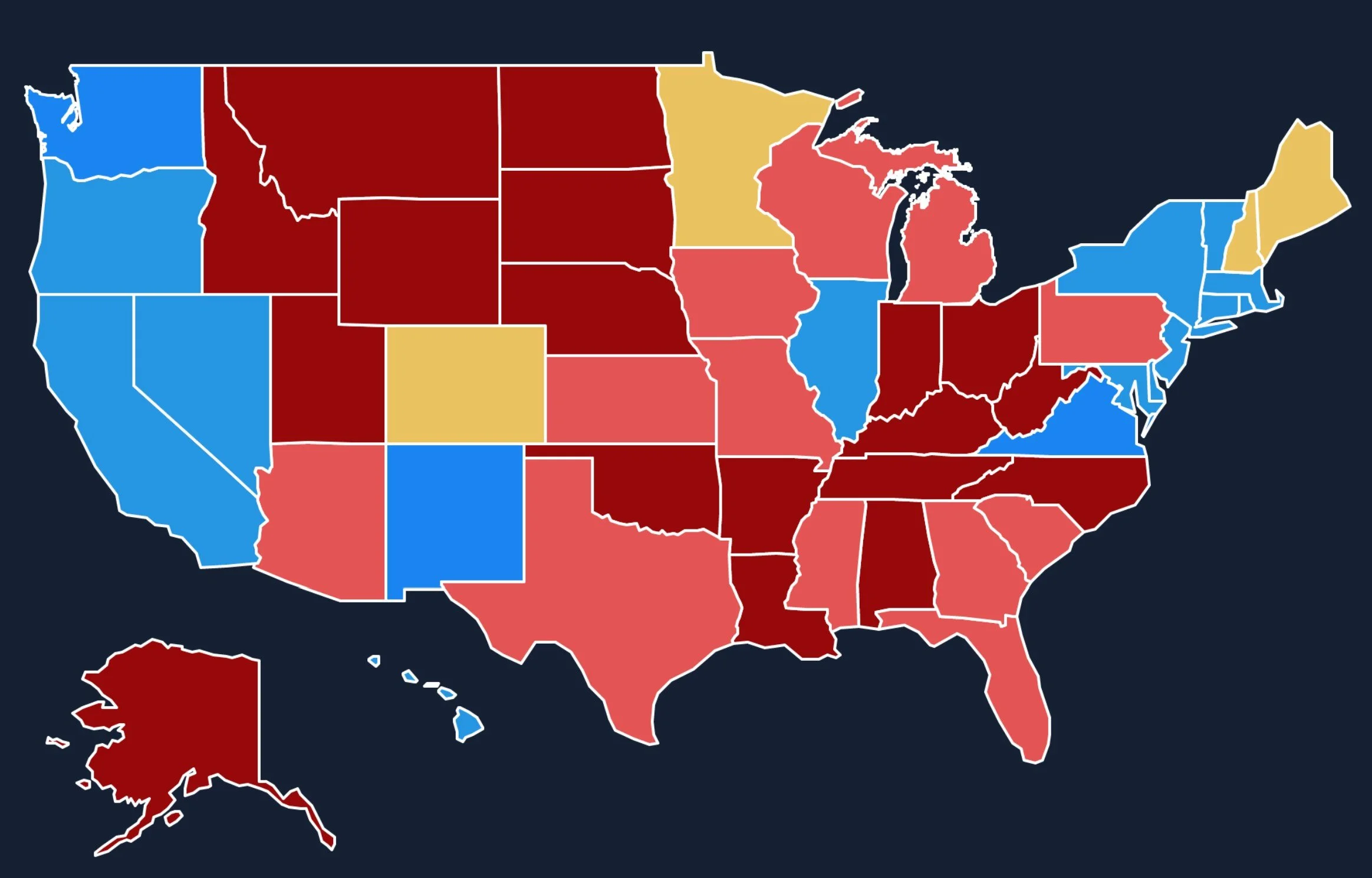 Senate 2022 Election Forecast — Latest Predictions & Political Map ...
